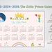 2023-2024-2025 the Little Prince Calendar, Printable Digital Calendar ...