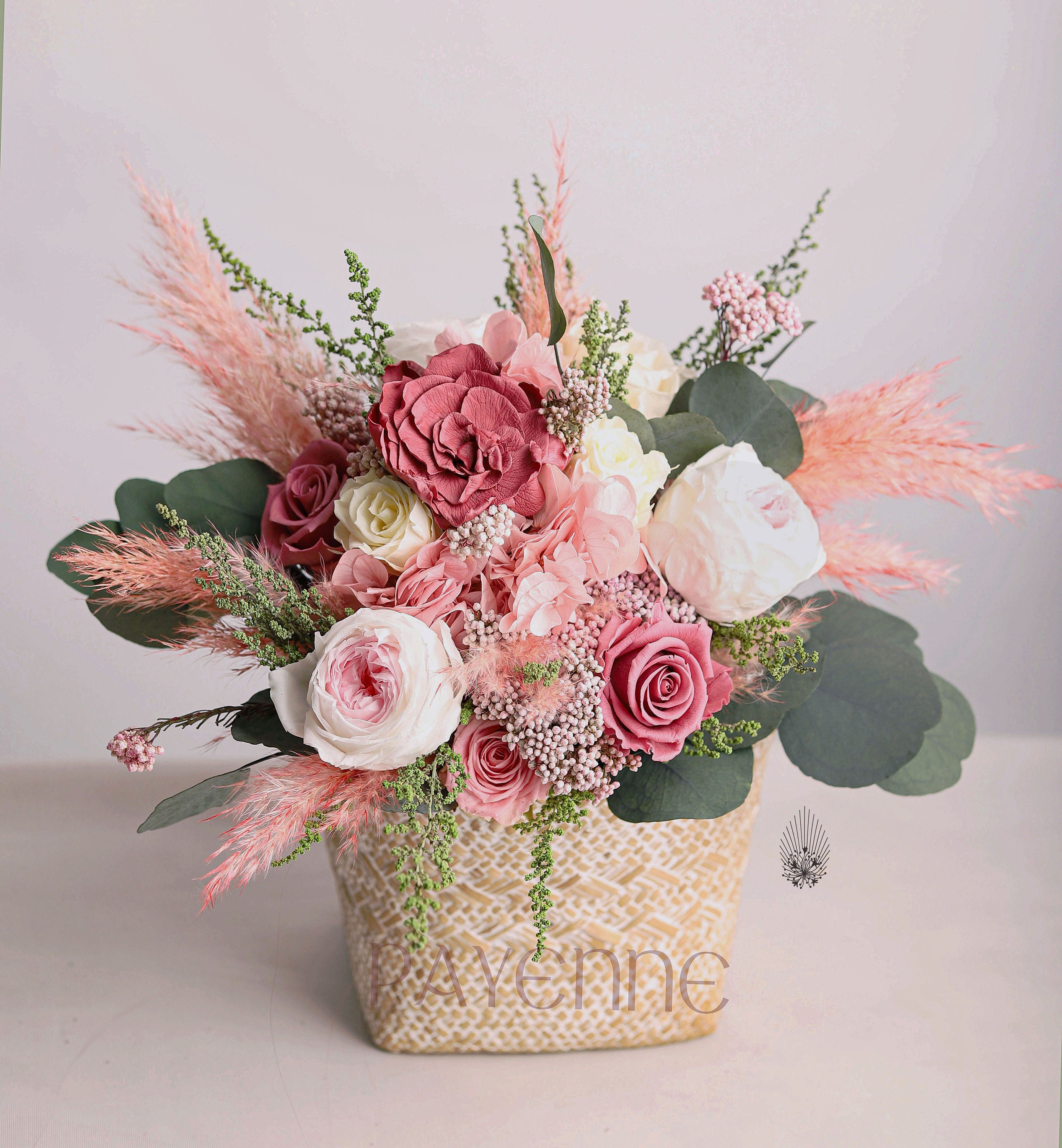 CAMILA Bouquet Eternal Flowers, Wedding Flower Bouquet, Bridal Bouquet ...