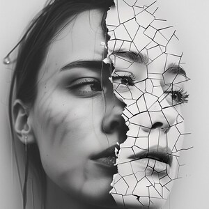 Fractured Identity Limited Edition Print - Etsy