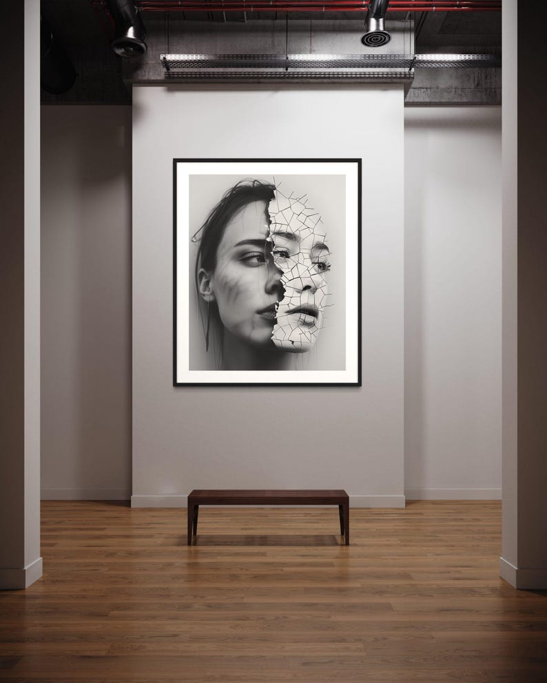 Fractured Identity Limited Edition Print - Etsy