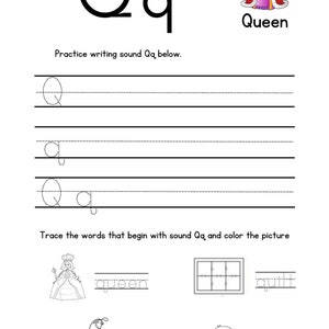 Printable Worksheet Alphabet for Kids, Tracing, Aphabet, Workbook ...