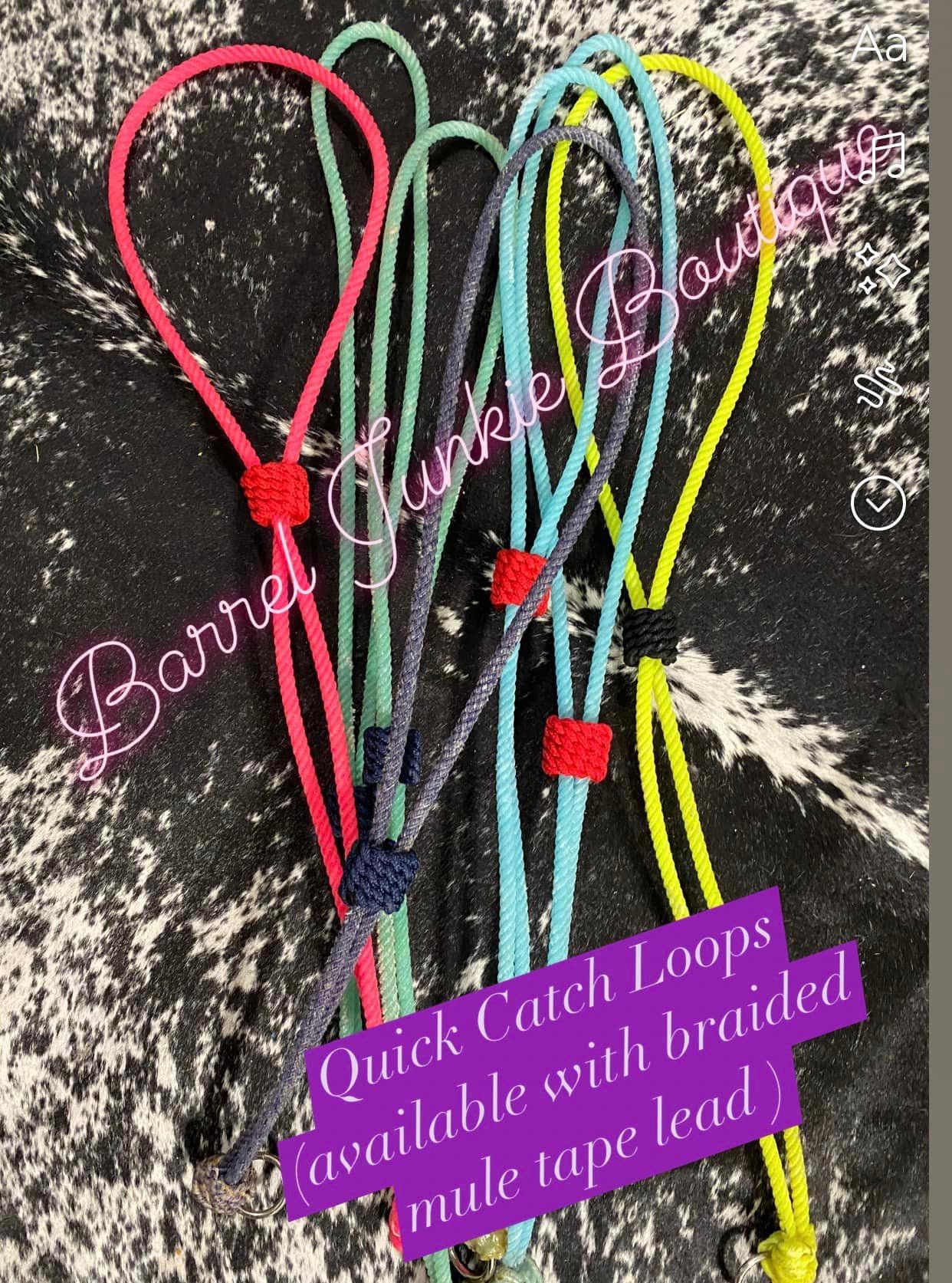 Lariat Quick Catch Loop Rope Horse - Etsy