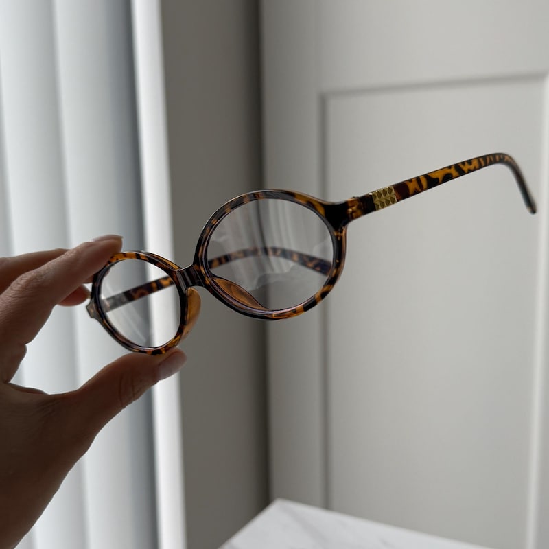 Red Eyeglasses - Etsy