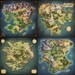 Custom Fantasy World Game Map Personalized RPG World-building High ...