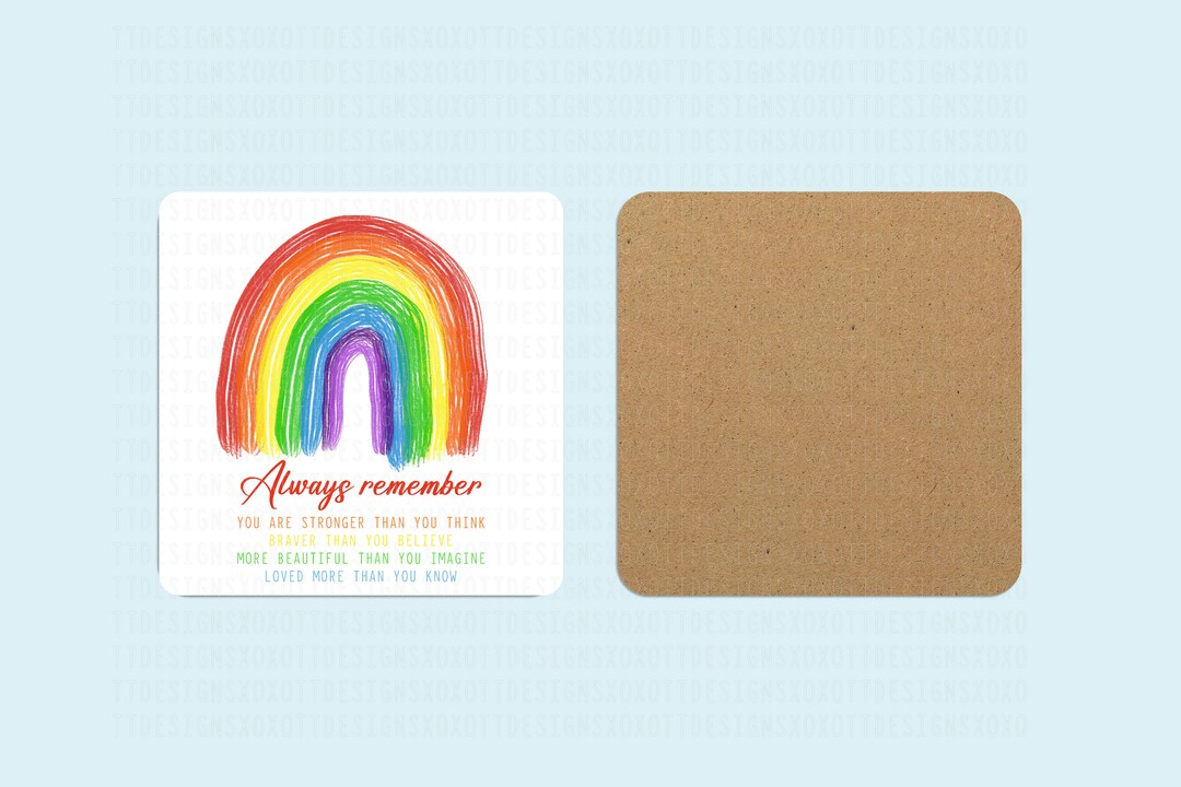 Crayon Effect Rainbow Sublimation Design, Motivation PNGS, Rainbow ...