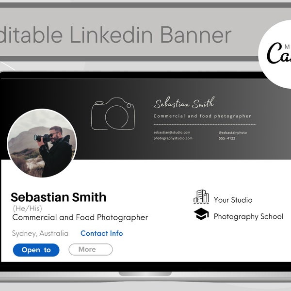 Minimalist Linkedin Banner - Etsy