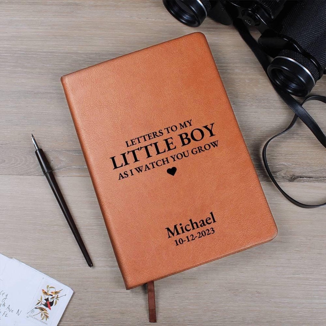 Letters to My Little Boy Personalized Custom Journal Notebook - Memory ...