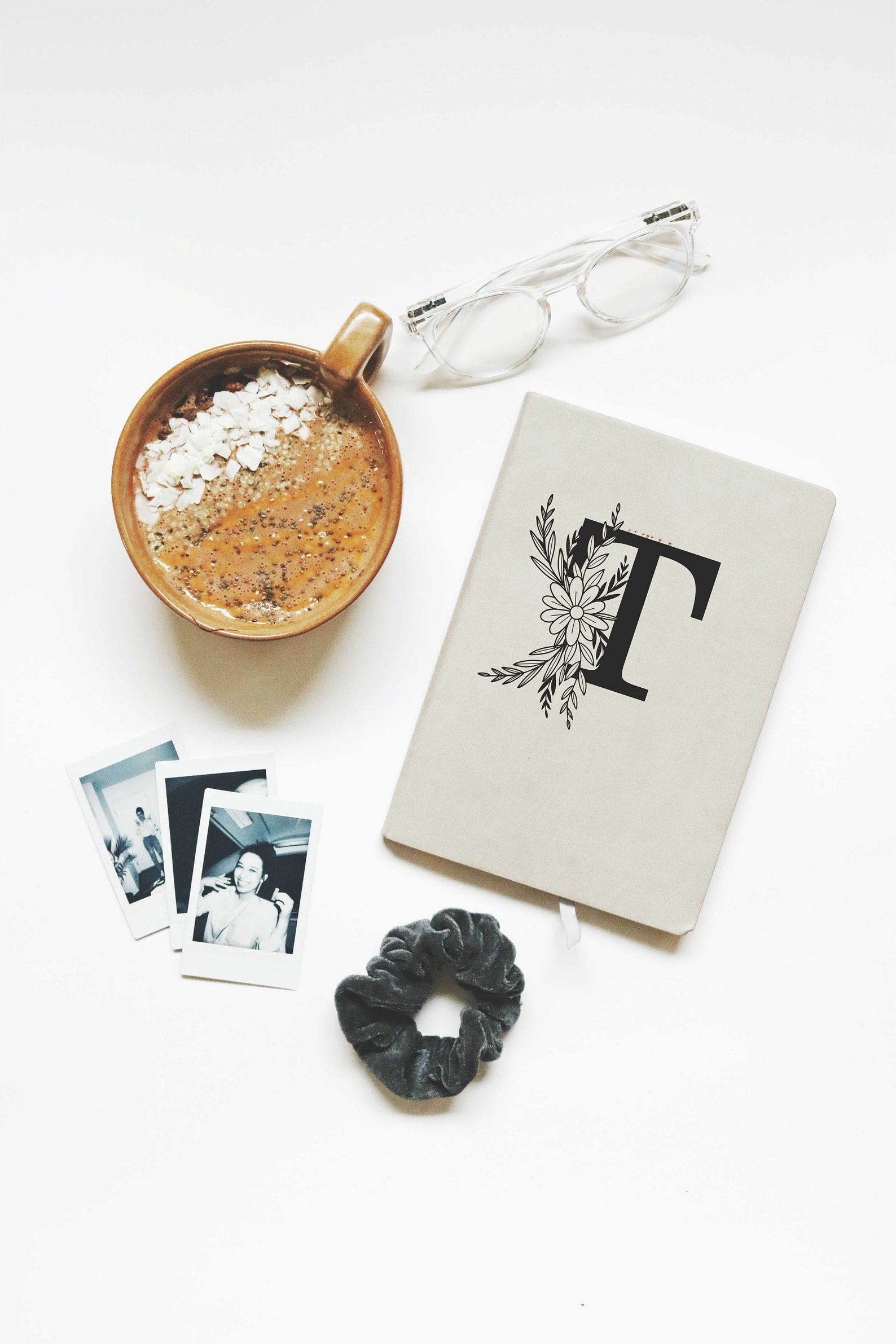 Floral Monogram SVG Files, Complete Alphabet of Botanical Floral ...