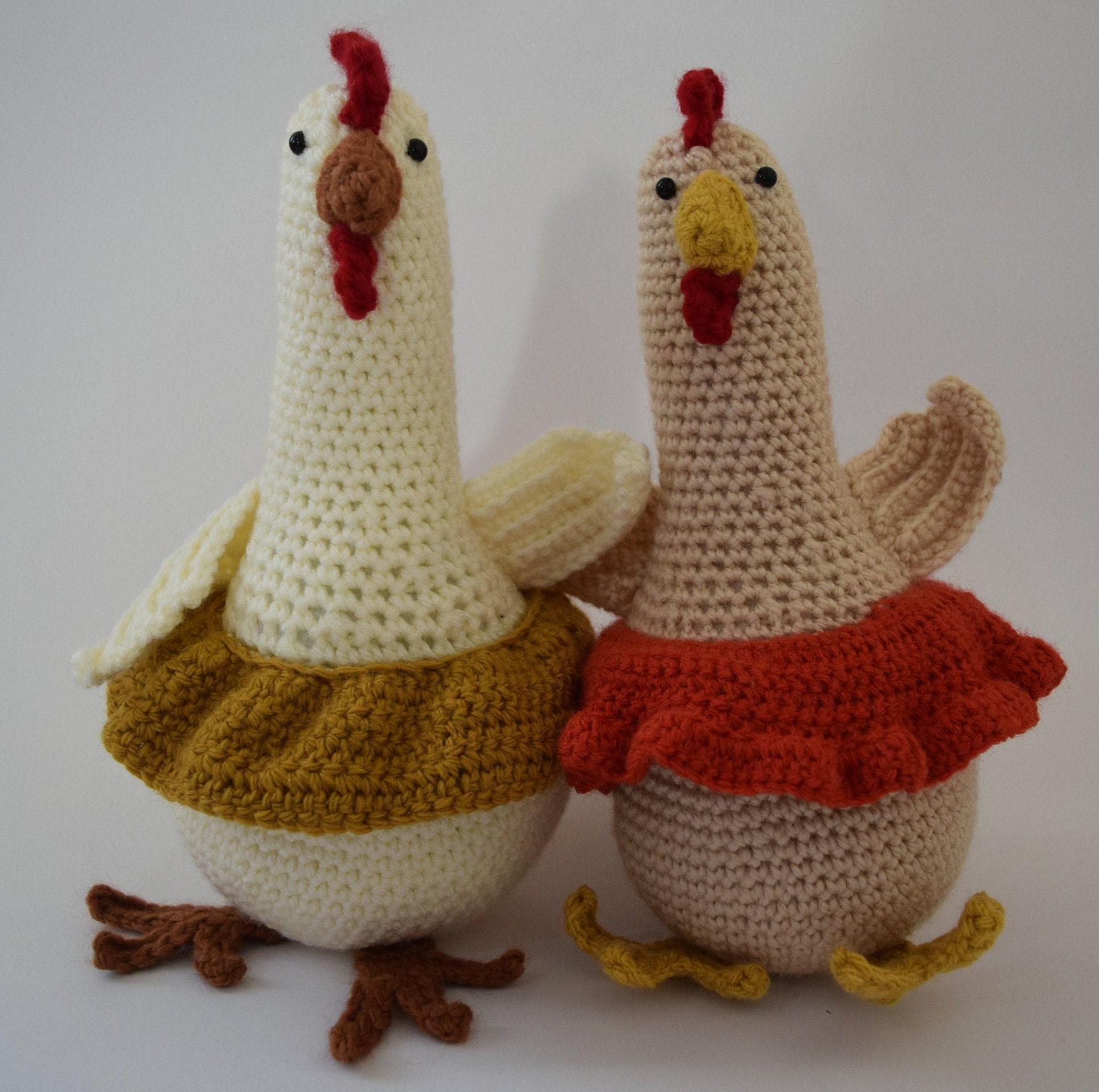 Chicken Crochet Pattern - Etsy