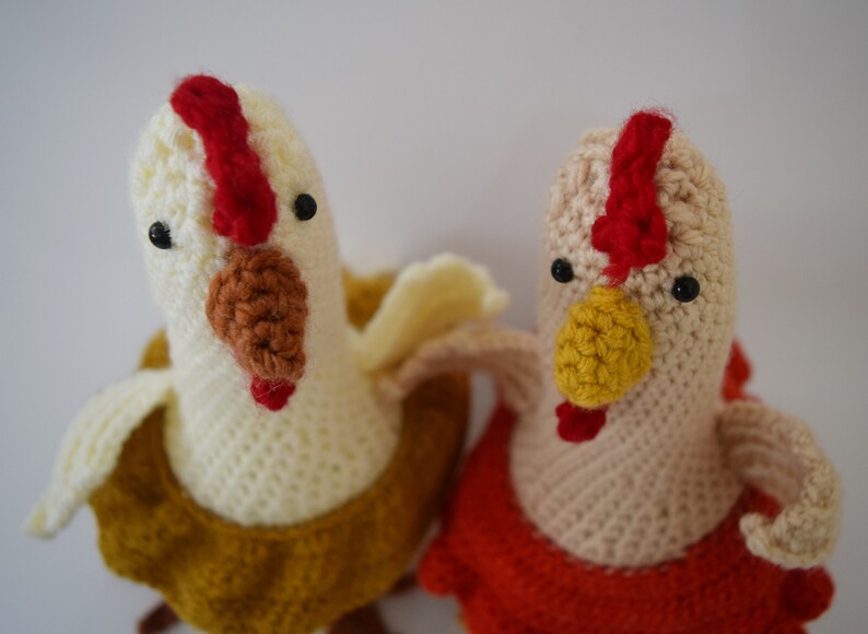 Chicken Crochet Pattern - Etsy