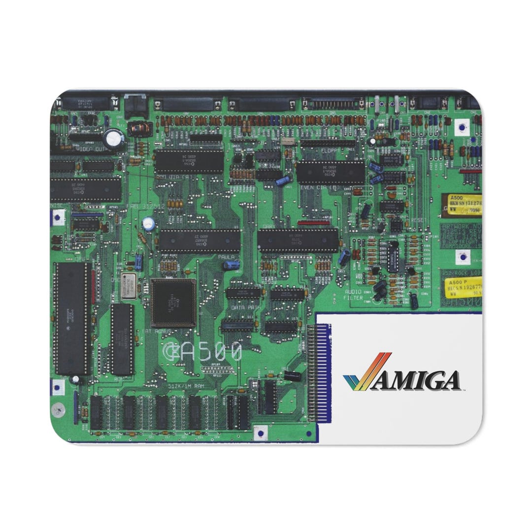 Commodore Amiga A500 Circuit Board Desk Mouse Pad - Etsy