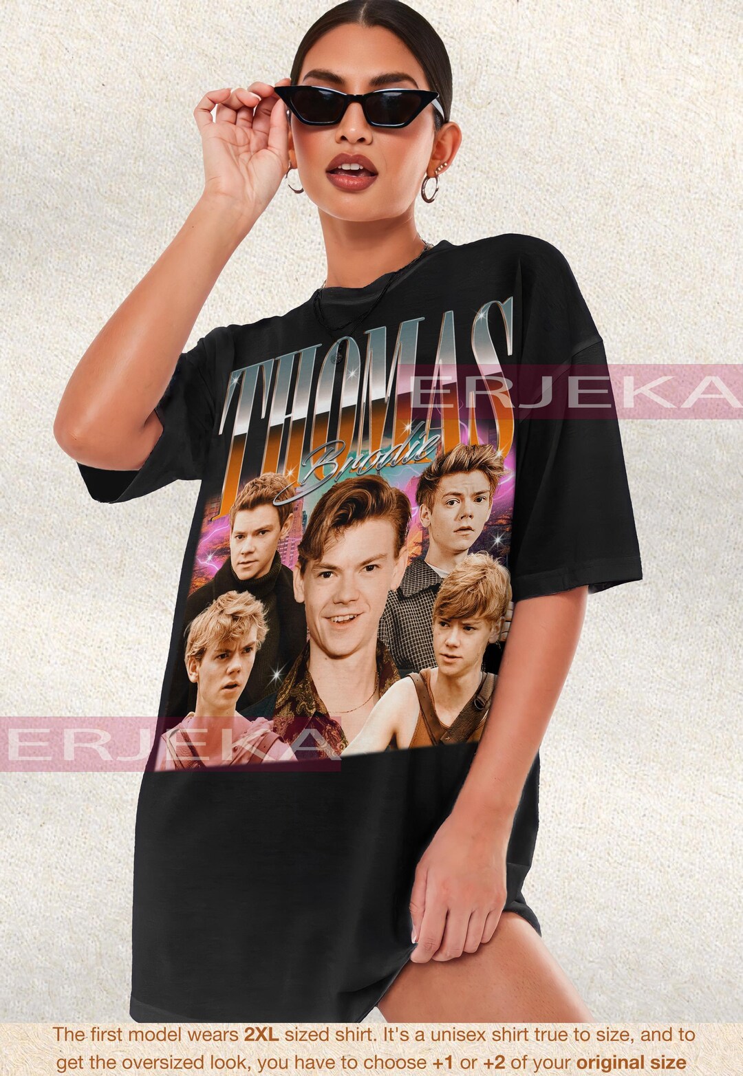 THOMAS BRODIE SANGSTER Shirt, Thomas Brodie T-shirt, Maze Runner Tees ...
