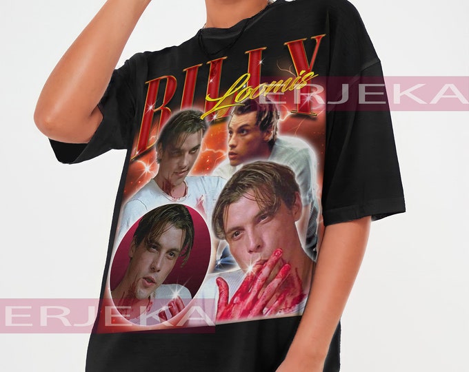 Retro Scream Billy Loomis Shirt, Let's Watch Scary Movie Shirt, Scary ...