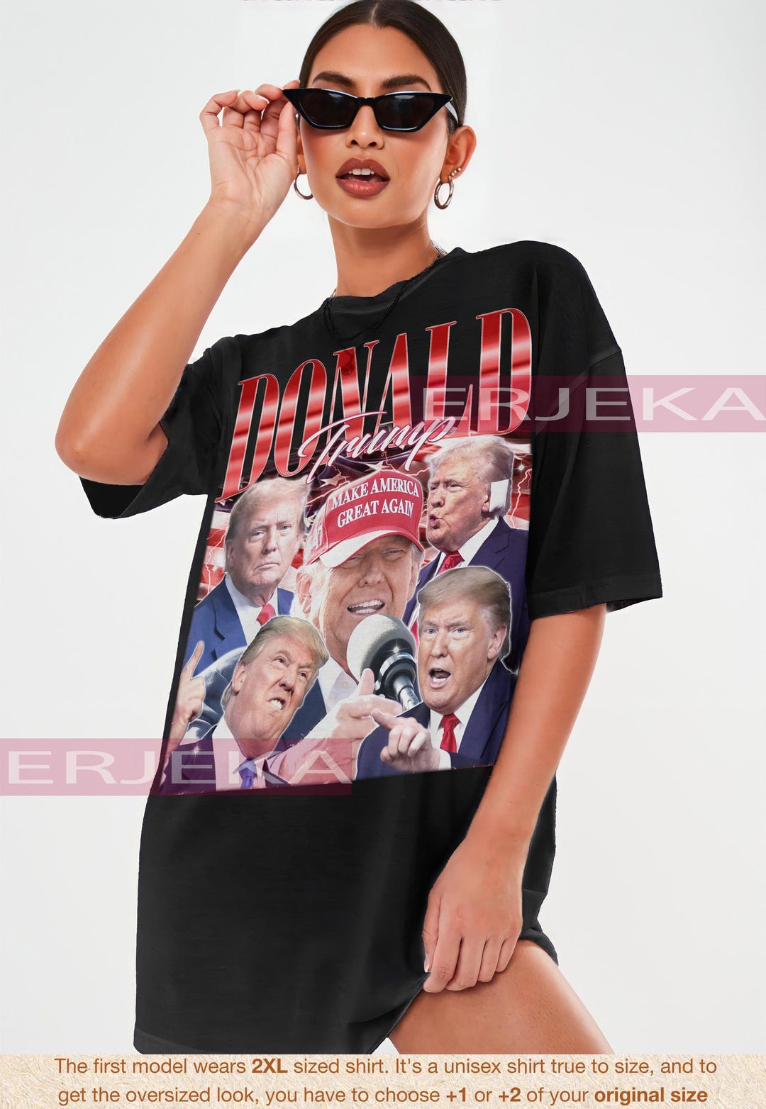 Retro Donald Trump Shirt -donald Trump Homage Tshirt,donald Trump Fan ...