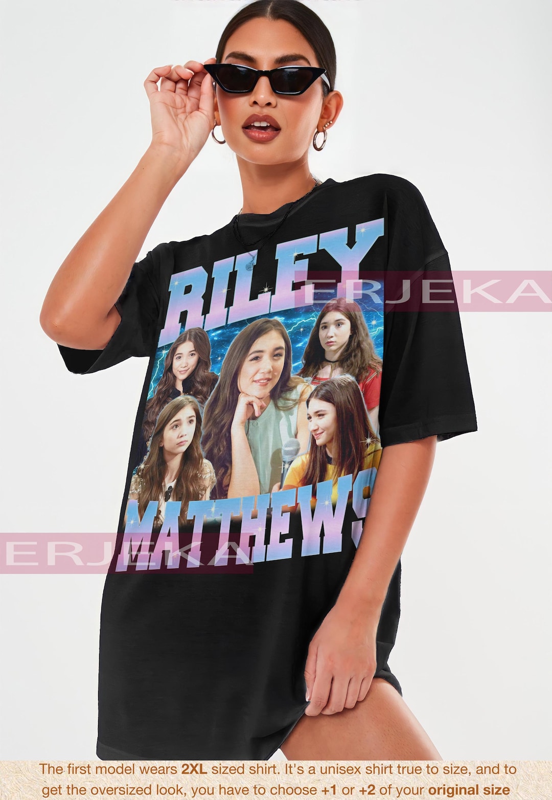 Camiseta retro de RILEY MATTHEWS: camisetas de homenaje a Riley ...