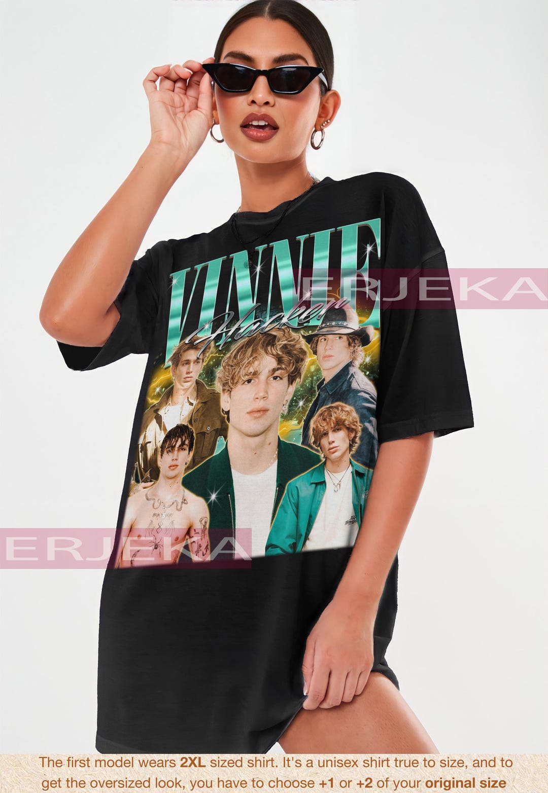 VINNIE HACKER Vintage Shirt, Vinnie Hacker Homage Tshirt, Vinnie Hacker ...