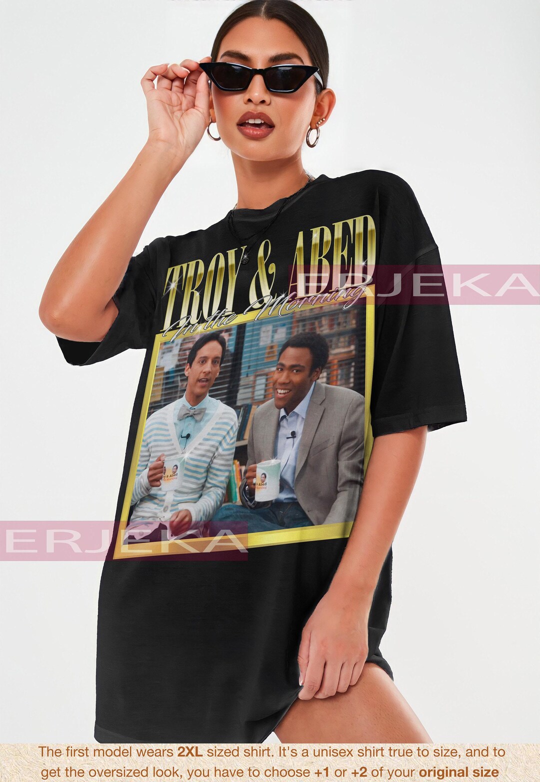 TROY and ABED Shirt, Troy and Abed in the Morning Shirt, the Communnity ...