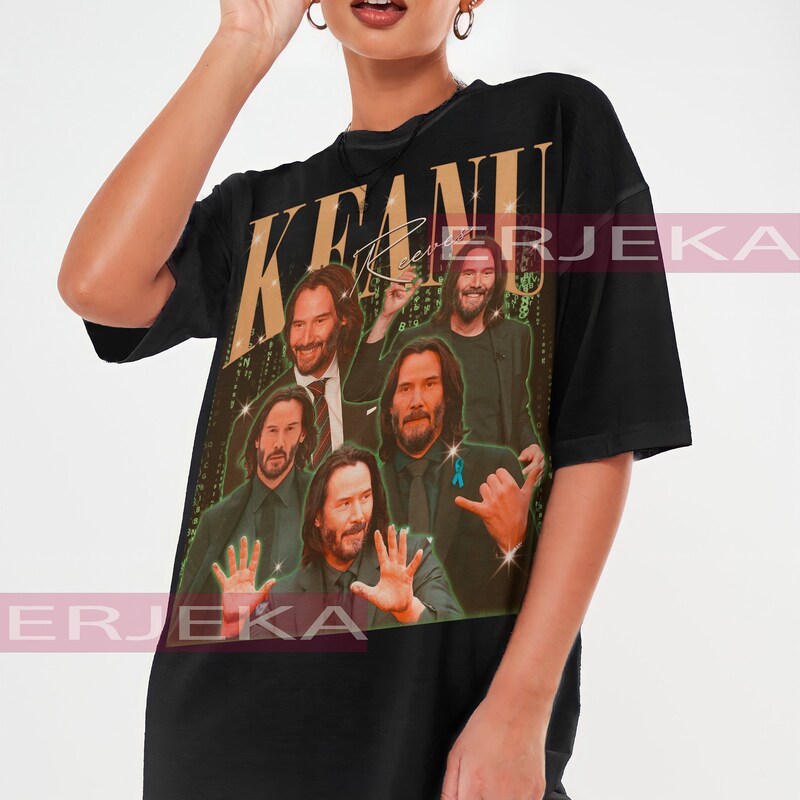T Shirts Keanu Reeves - Etsy