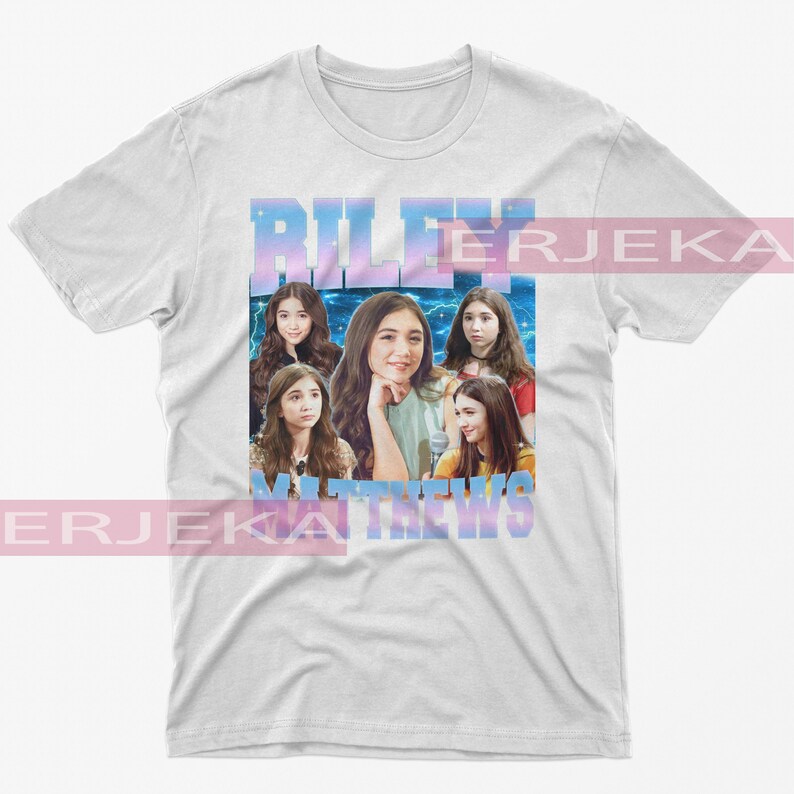 Camiseta retro de RILEY MATTHEWS: camisetas de homenaje a Riley ...