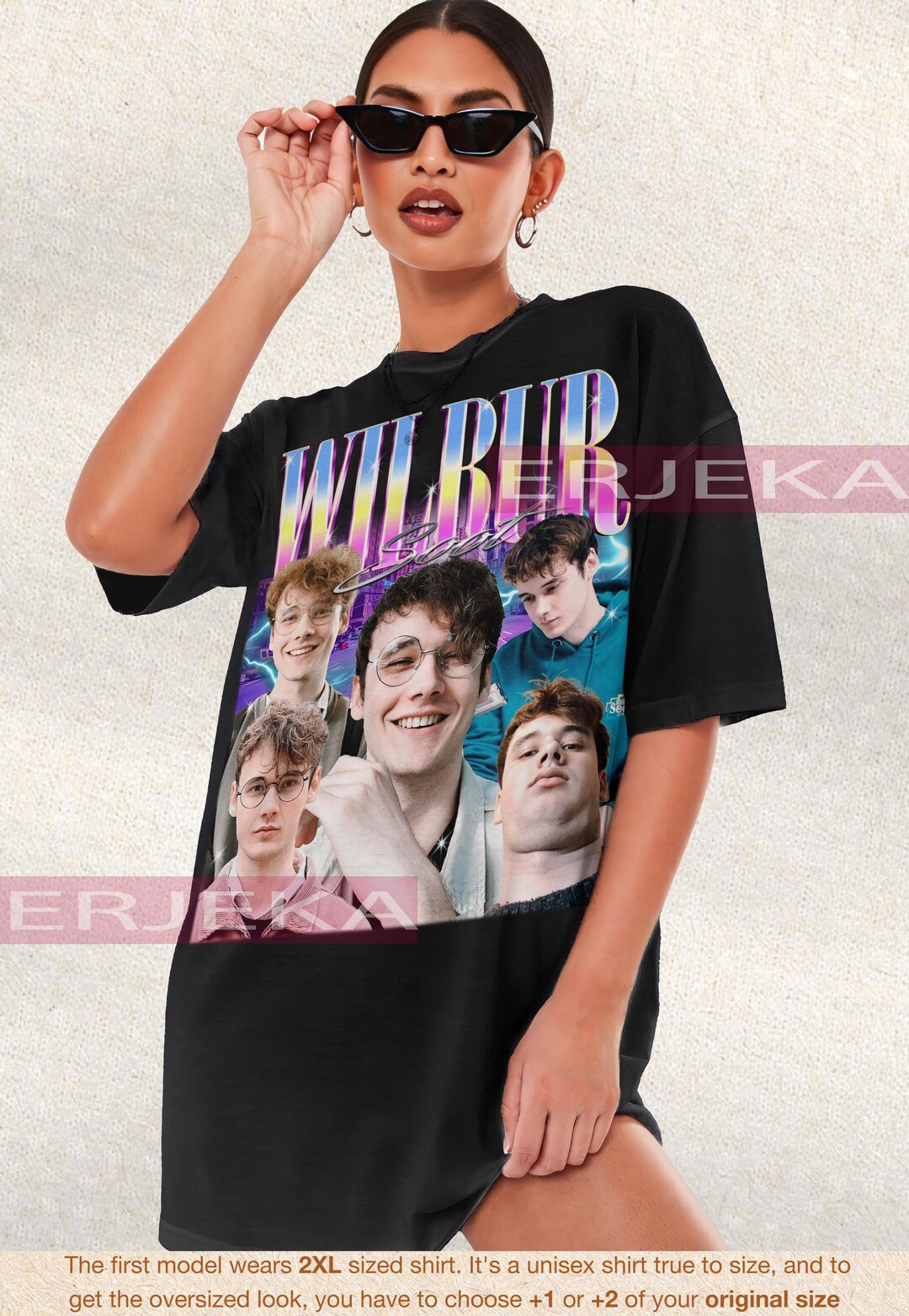 WILBUR SOOT Vintage Shirt, Wilbur Soot Homage Tshirt, Wilbur Soot Fan ...