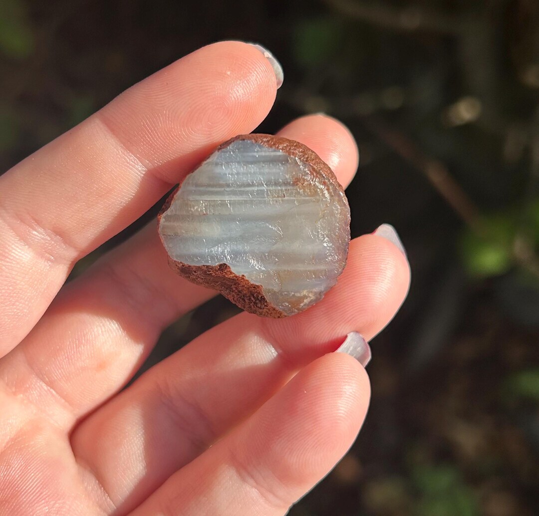 Scottish Waterline Agate Nodule, Hand Polished, Crystals, Rocks and ...