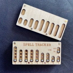 Spell Tracker dnd 5e - Etsy