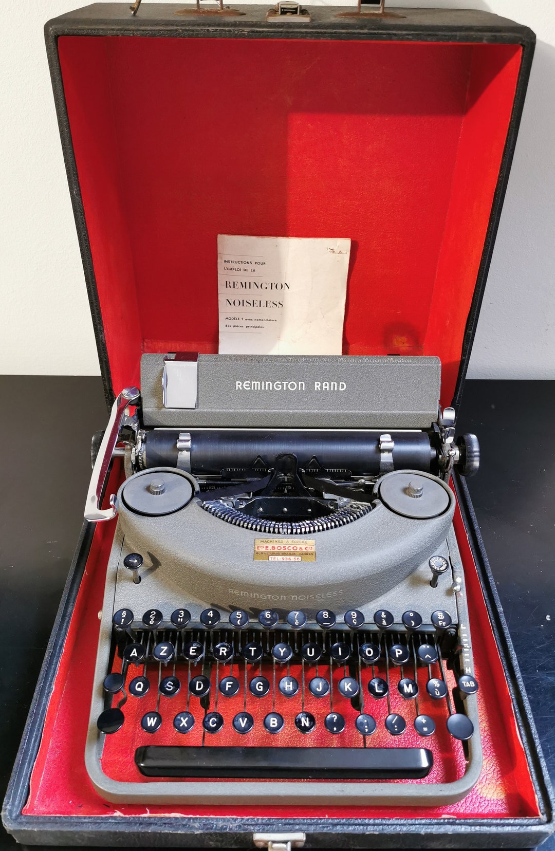 Remington Noiseless Model Seven 7 Vintage Typewriter From the 1940s - Etsy