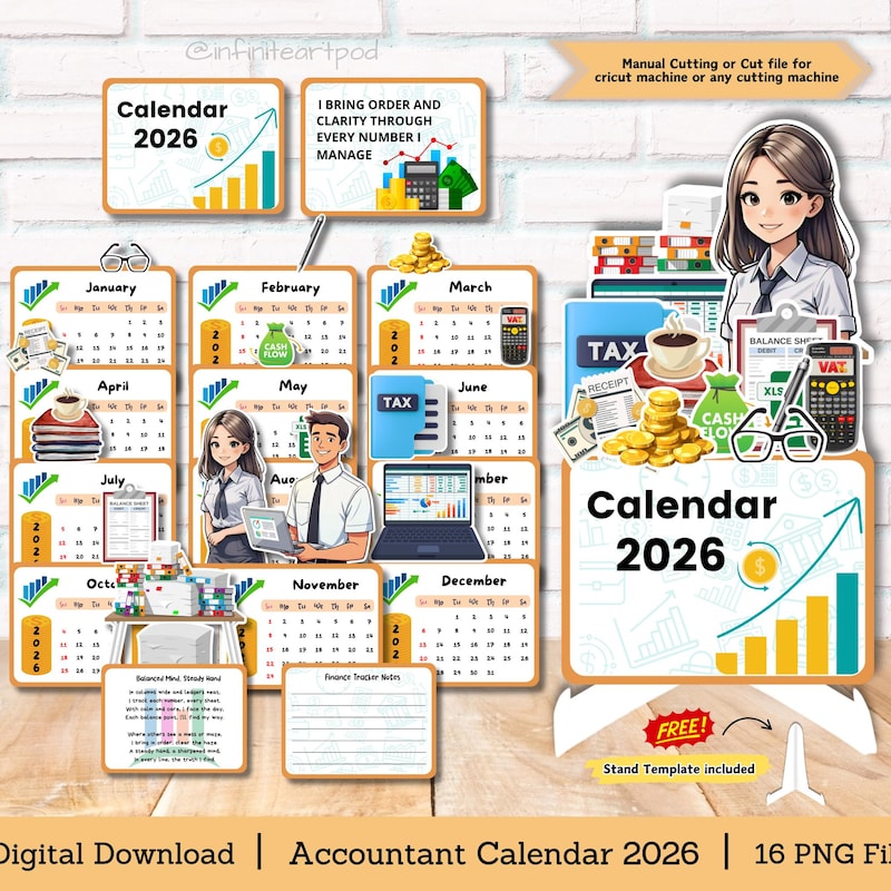 Accountant Calendars - Etsy