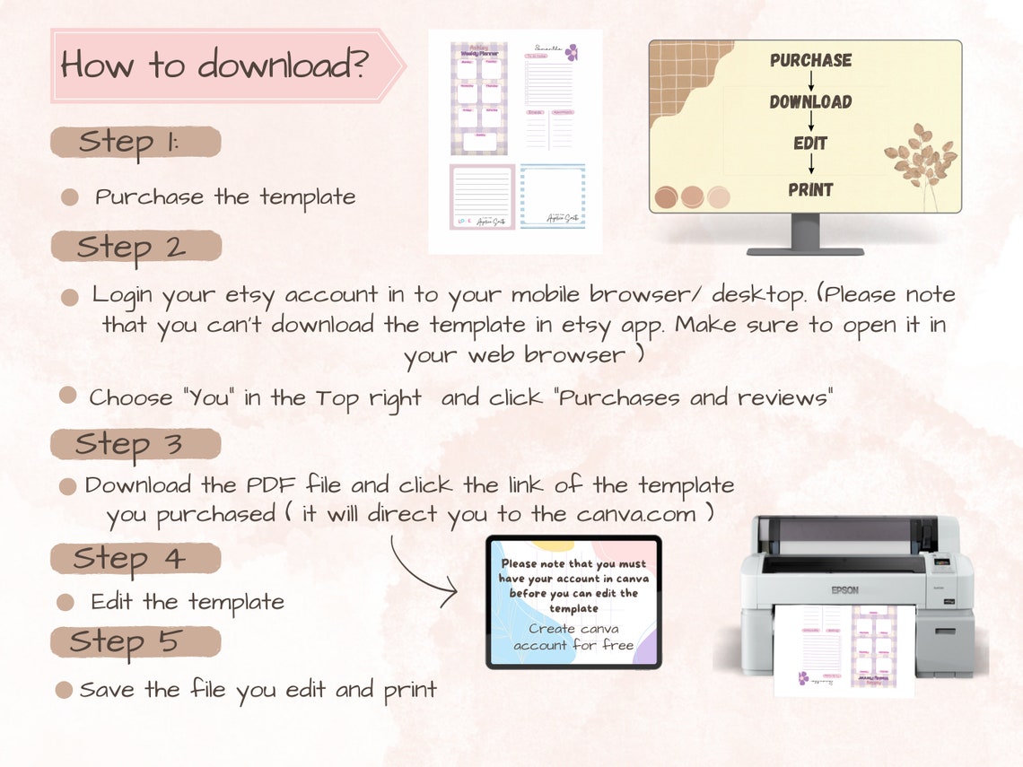 Personalized Name Notepad, Notepad Template, Editable Name Notepad ...