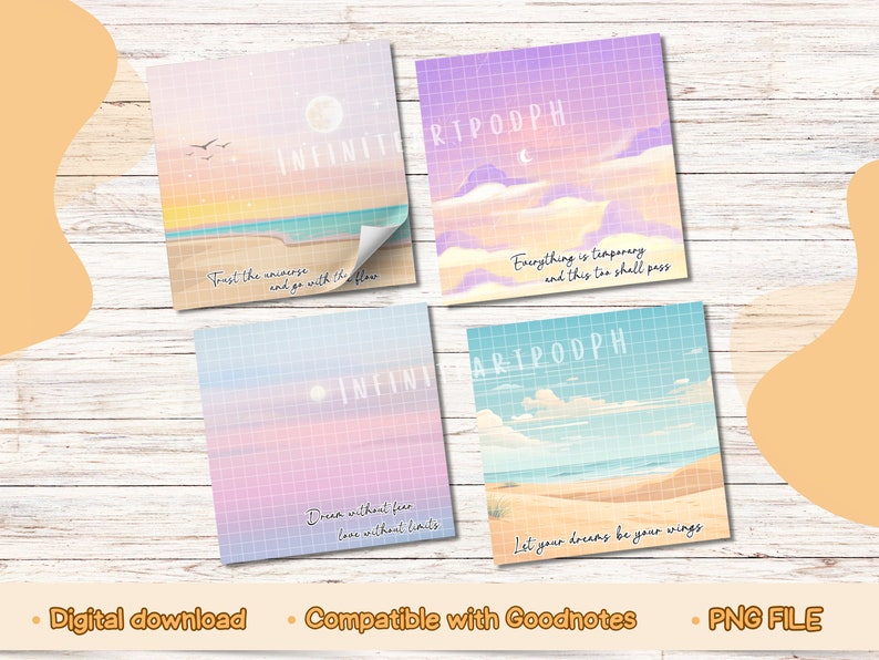 Nature Motivational Notepad, Motivational Notepad, Sunset Notepad ...