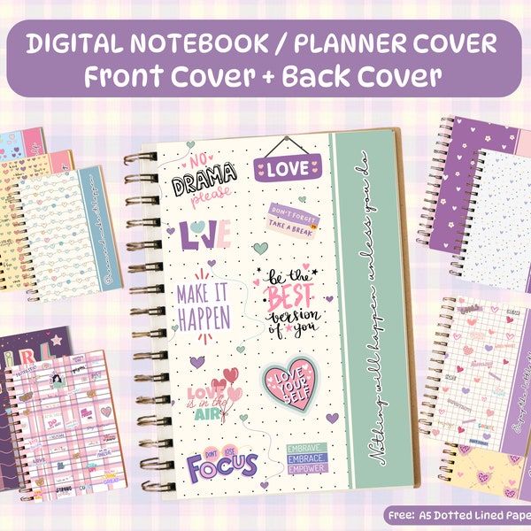 Notebook Inspirational Cover - Etsy