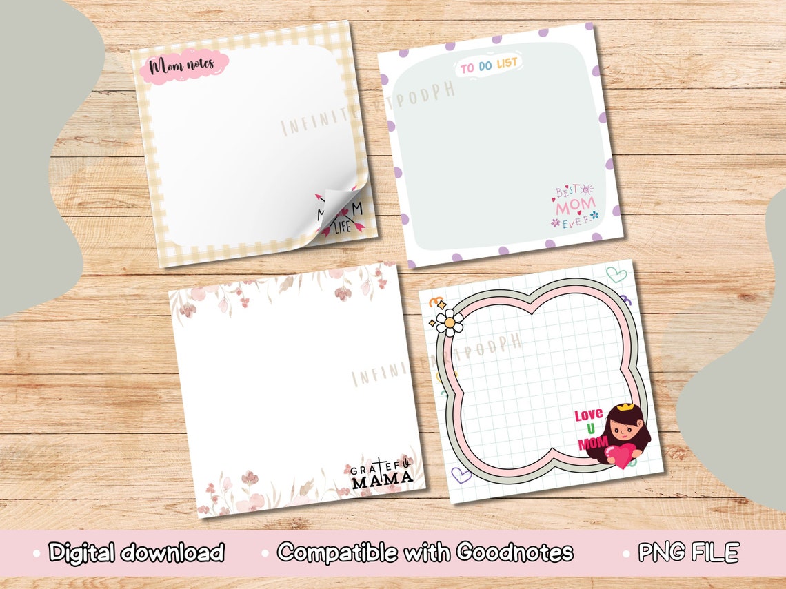 Mothers Day Notepad, Mom Notepad, Gift for Mom Notepad, Mom Memo Pad ...