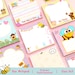 Bee Notepad, Bee Memopad, Bee Positive Notepad, Kawaii Notepad ...