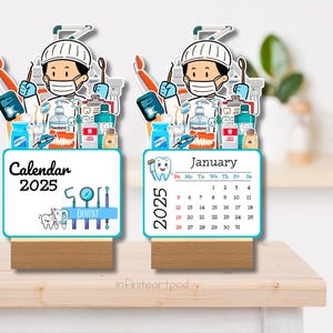 Dentist Calendar, Medical Calendar, Dentistry Calendar, Desk Calendar ...