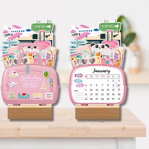 Travel Calendar, World Travel Calendar, Adventure Calendar, Wanderlust ...