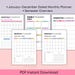 Printable Teacher Planner: Undated Lesson Plans, Student Info (PDF ...