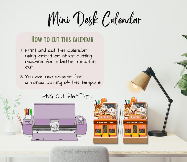 Coffee Shop Calendar, Coffee Lover Calendar, Desk Calendar, Calendar ...