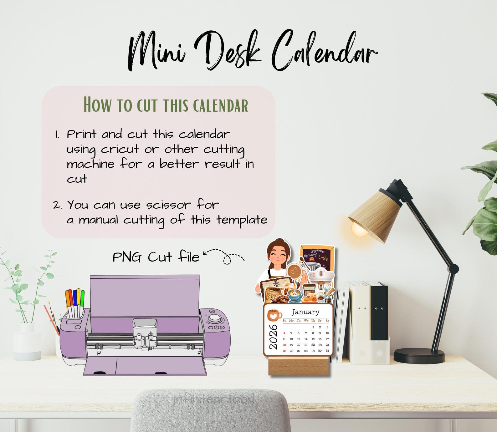 Coffee Calendar, Coffee Lover Calendar, Desk Calendar, Calendar 2026 ...
