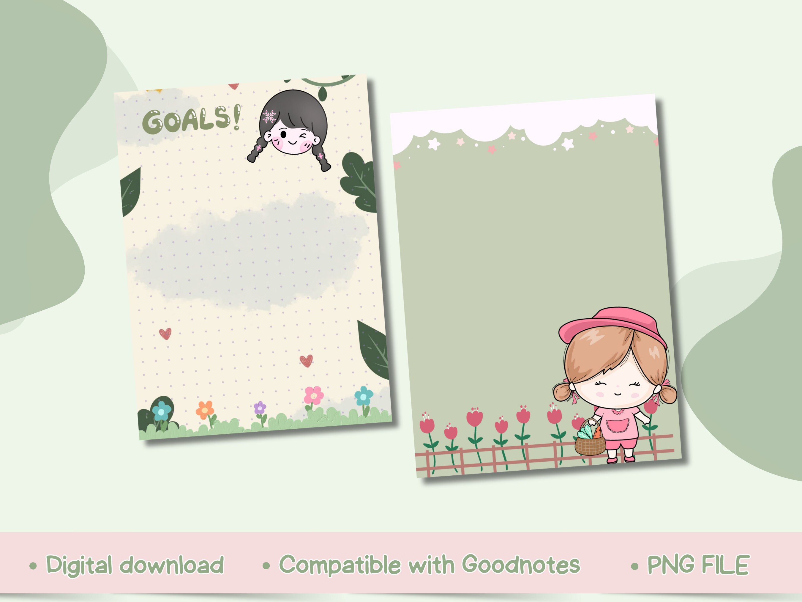 Cute Girl St. Patrick Day Notepad, St. Patrick Day Memo Pad, St ...