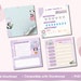Panda Notepad Printable, Panda Memo Pad Printable, Notepad Printable ...