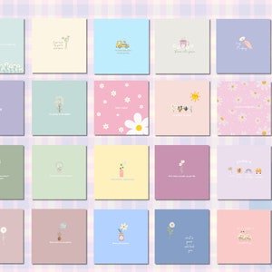 Daisy Flower Notepad, Daisy Flower Printable Notepad, Daisy Flower Memo Pad, Daisy Flower ...