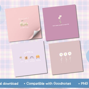 Daisy Flower Notepad, Daisy Flower Printable Notepad, Daisy Flower Memo ...