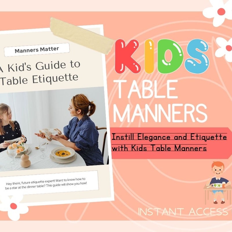 Table Manners - Etsy