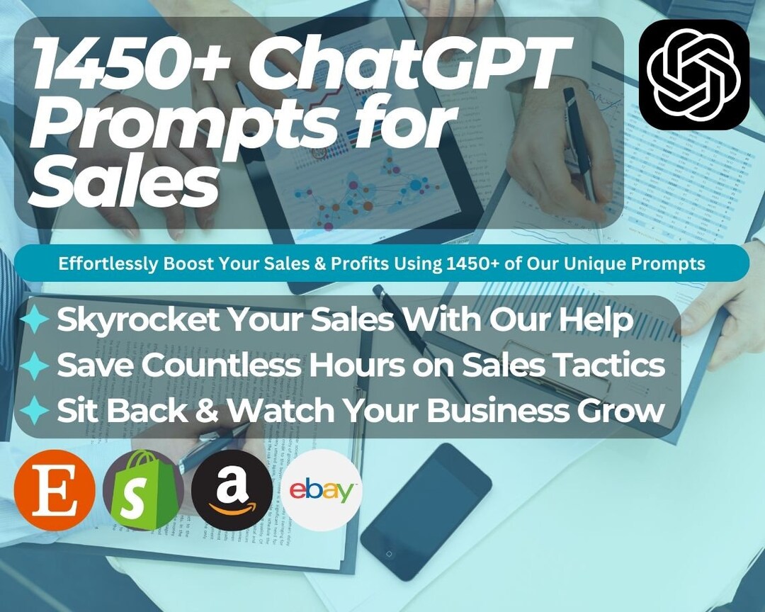 Chatgpt Prompts for Sales | Boost Your Online Selling Ability | AI ...