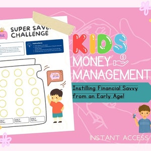 Kids Money Management | Childrens Learning Sheet | Teach Kids ...