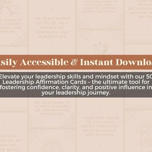 50 Leadership Affirmation Cards | Positive Affirmations for Leaders ...
