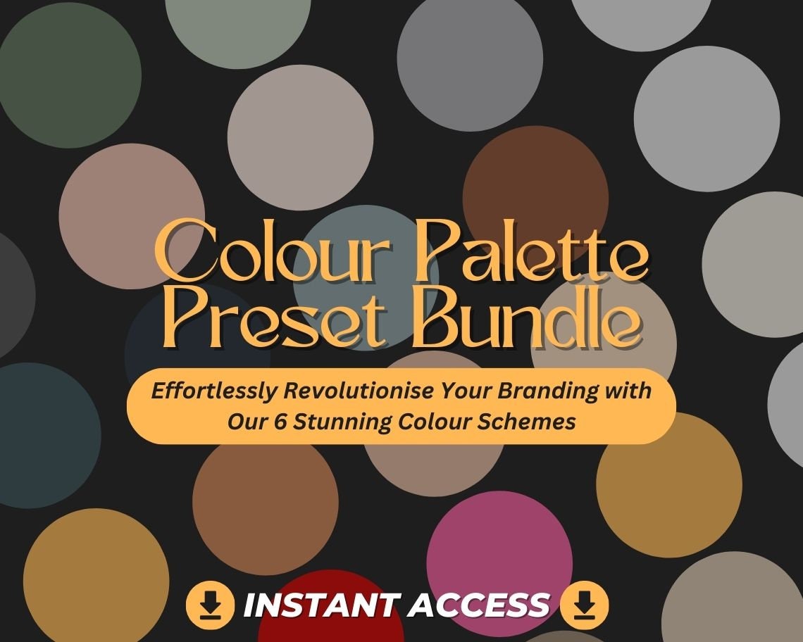 6 UNIQUE Colour Palettes | Change Brand Style Effortlessly | Lumid ...