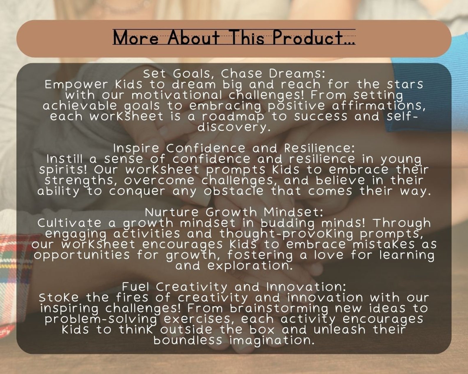 Kids Awesome Motivation Worksheet | Children's Learning Sheet ...
