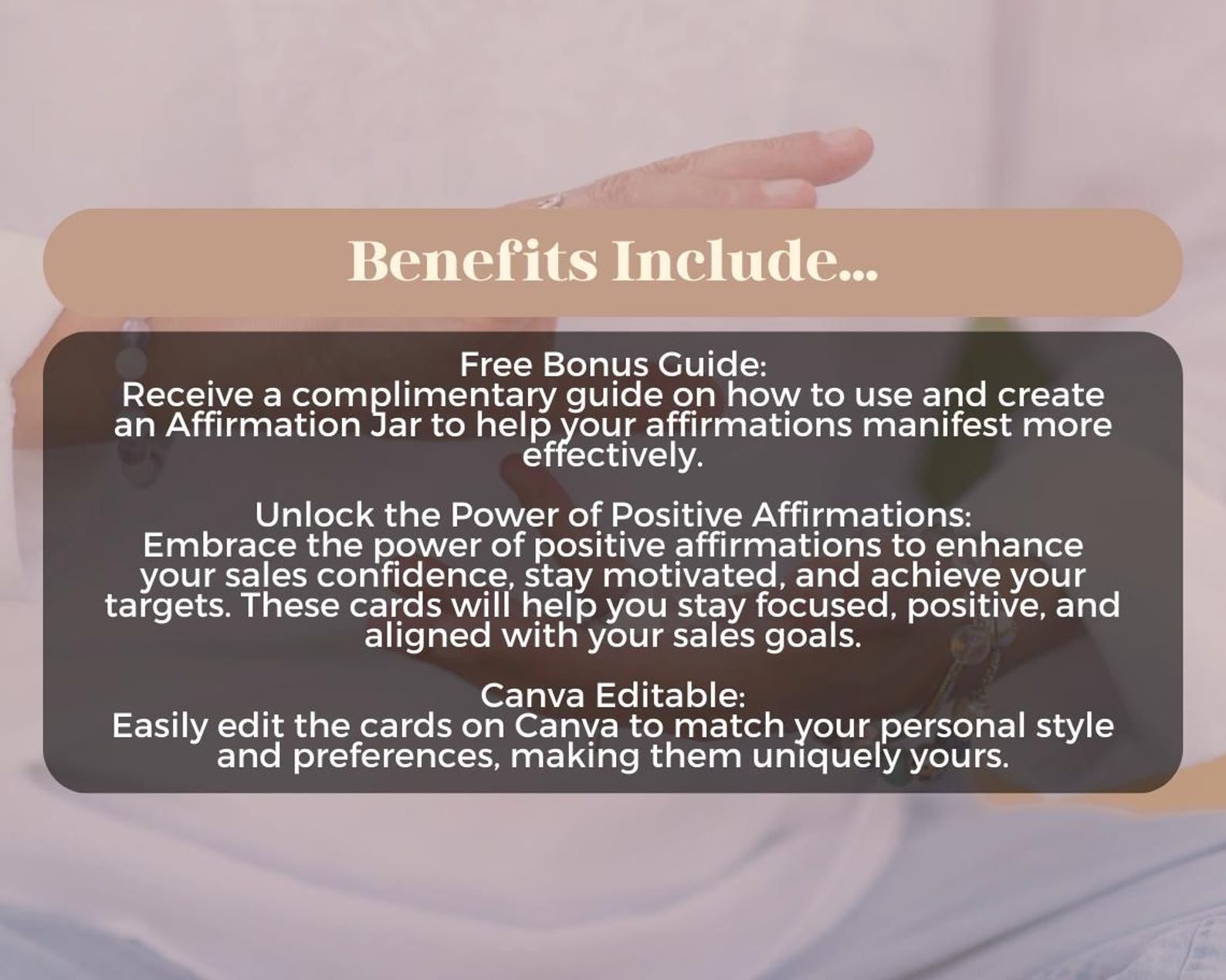33 Sales Confidence Affirmation Cards | Positive Affirmations for Sales ...