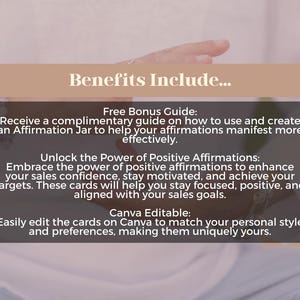 33 Sales Confidence Affirmation Cards | Positive Affirmations for Sales ...
